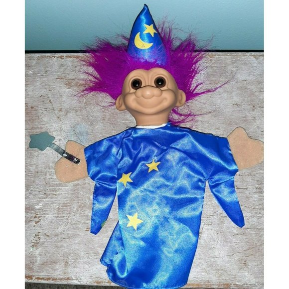 Unbranded | Toys | Magical Wizard Hand Puppet Stars Wand Russ Magician ...